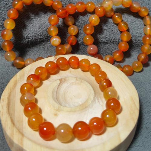 Jual Gelang Red Carnelian Chalcedony Natural 10 mm TOP GRADE - Jakarta Barat - Love Natural ...