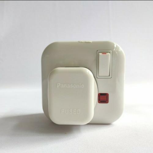 Jual STOP KONTAK AC + STEKER PANASONIC SET WBJ1213W-3K OB OUTBOW - Kota ...