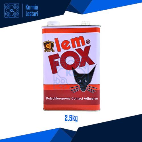 Jual Lem FOX Merah / Lem Kuning Serbaguna / Lem HPL Vinyl 2,5 KG - Kota ...