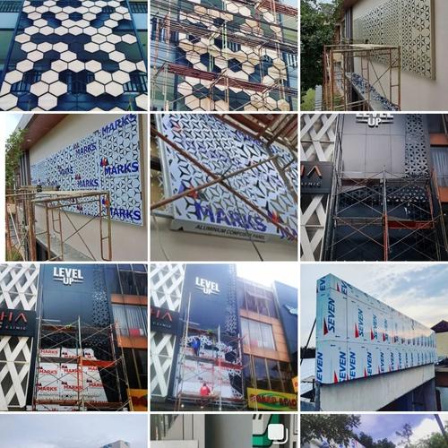 Jual acp panel jasa pemasangan fasad depan ruko dan gedung perkantoran ...