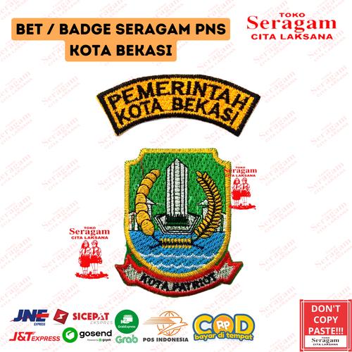 Jual Badge / Emblem / Bet / Logo Seragam PNS Pemerintah Kota Bekasi ...