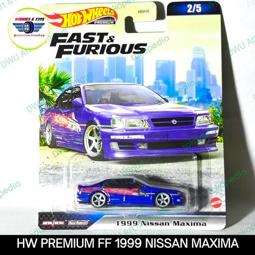 Jual HW HOT WHEELS PREMIUM FF 1999 NISSAN MAXIMA REAL RIDERS BAN KARET ...
