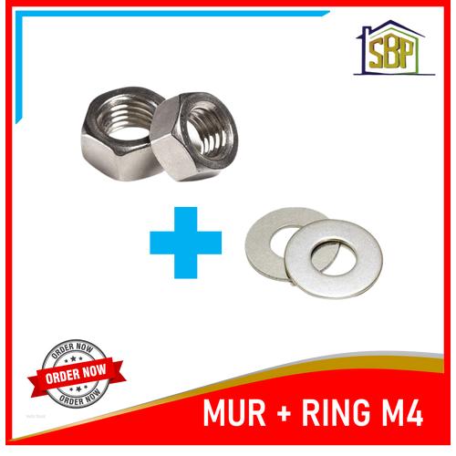 Jual Mur M4 dan Ring Plat M4 Per 100 set - Jakarta Barat - SBP Gypsum ...