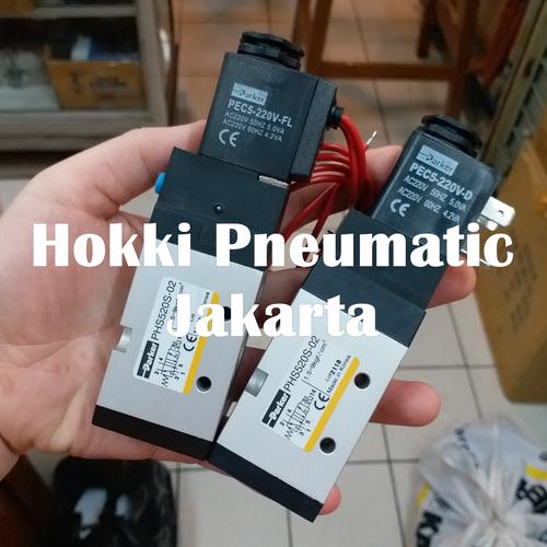Jual Parker korea solenoid valve PHS520S-02 1/4" inch AC220V DC24V - COIL TAIWAN - Jakarta Barat ...