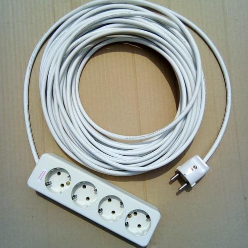 Jual Set stop Kontak 4 Lubang Uticon + Steker Uticon + Kabel Tunggal ...