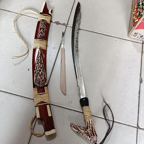 Jual mandau jimpul dayak Khas Asli Kalimantan - Kab. Banjar - Toko Buss ...
