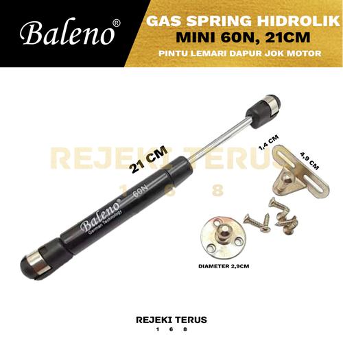 Jual Gas Spring Hidrolik Mini 60N/6kg HITAM Pintu Lemari Dapur Jok ...