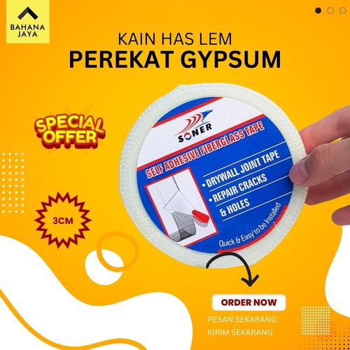 Jual KASA PEREKAT SAMBUNGAN GYPSUM, GRC, KAIN HAS, READY MANADO - TANPA ...