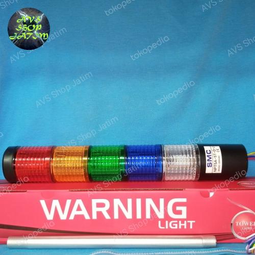 Jual Lampu Buzzer Signal Tower Light 5 Lampu SMC - Kab. Gresik - AVS ...