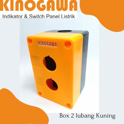 Jual Control Box Push Button 2 Lubang Kuning - Jakarta Barat - Kinogawa ...