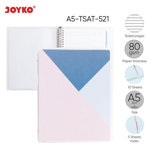 Jual Binder Note Map Binder File Joyko A5-Tsat-521 Ukuran A5 - Jakarta ...
