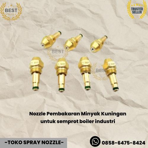 Jual Nozzle Pembakaran Minyak Kuningan semprot boiler industri Tersedia ...