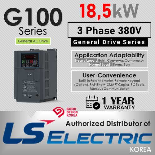Jual Inverter LS LSLV0185G100-4EONN 18.5 kW 25 HP 3 Phase 380V~460V ...