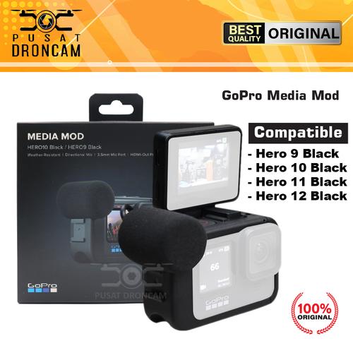 Promo GoPro Media Mod for HERO 12 Black - Hero 11 Hero 10 Hero 9 ...