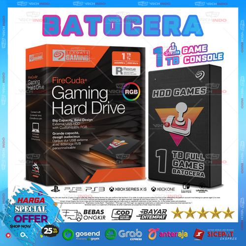 Promo Hardisk External Games Batocera - All in One Games Console ...