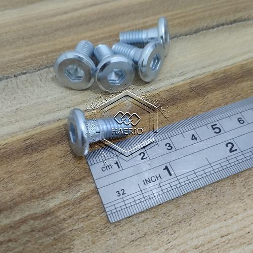 Jual BAUT CAKRAM M8X17 M8 x 17 MOTOR YAMAHA HONDA HALF DRAT GALVANIS ...