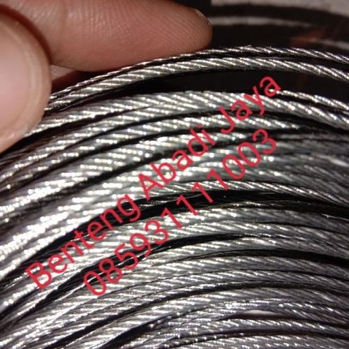 Jual Kawat Sling Stainless 2mm / Kawat Seling 2mm / Wire Rope Sling 2mm SS - Kota Surabaya - RA ...