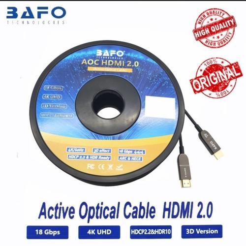 Jual BAFO ORIGINAL Kabel Hdmi Fiber Optic / Cable Fiber Optik 15 Meter ...