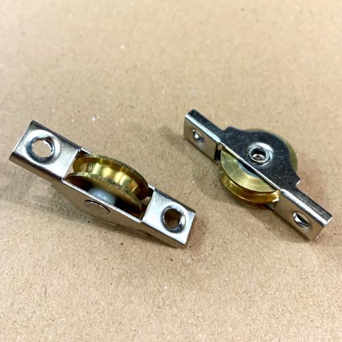 Jual RODA REL LEMARI / PINTU 22 MM BAHAN KUNINGAN. MUTU TINGGI ...