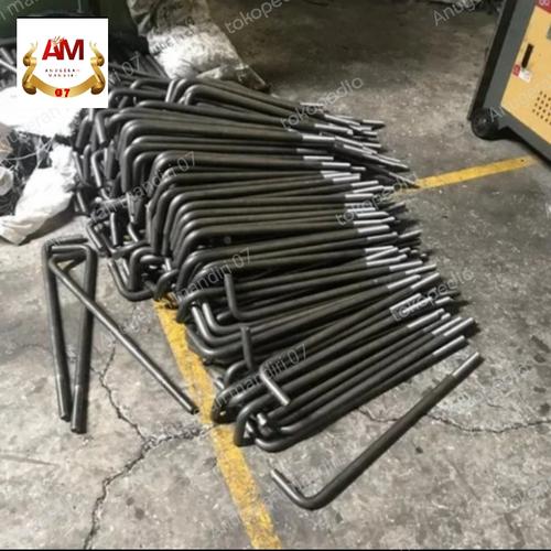 Jual Angkur L ST37 Besi Beton M12 x 50 x 10cm(1/2" x 500 x 100mm ...