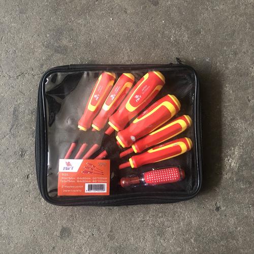 Jual Obeng listrik 7 pcs IWT / electric screw driver set Japan ...