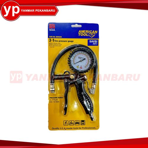 Jual Alat Isi Angin / Ukuran Angin 3 in 1 Ampere 174 Psi American Tool ...