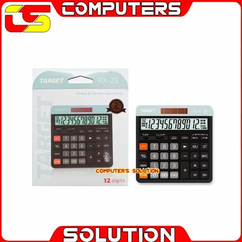 Jual Kalkulator Target Rx 20 - Kota Medan - Computer's Solution | Tokopedia