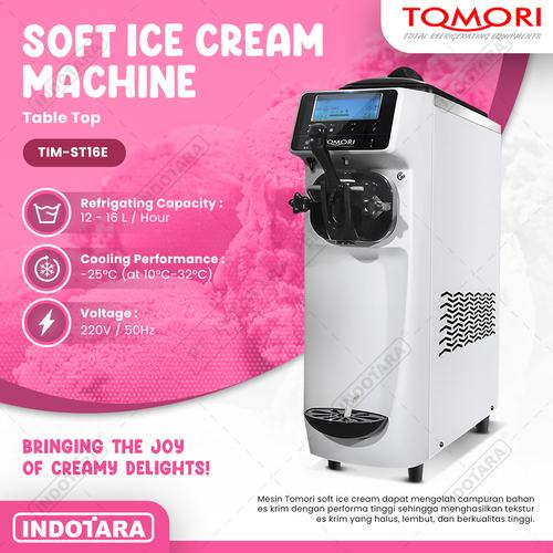 Promo Tomori Mesin Soft Es Krim Slim Body TIM-ST16E Table Top Cicil 0% ...