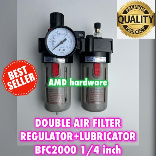 Promo BFC2000 BFC3000 BFC4000 AIR FILTER REGULATOR+LUBRICATOR DOUBLE 1/ ...
