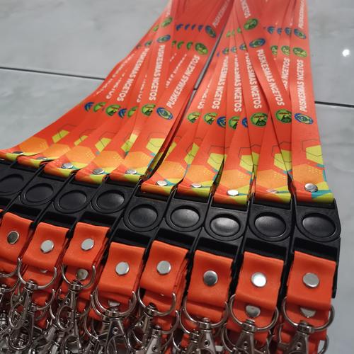 Jual Custom Lanyard Satuan - Ukuran 2 Cm - 2 Sisi (Full Color) - Kab ...