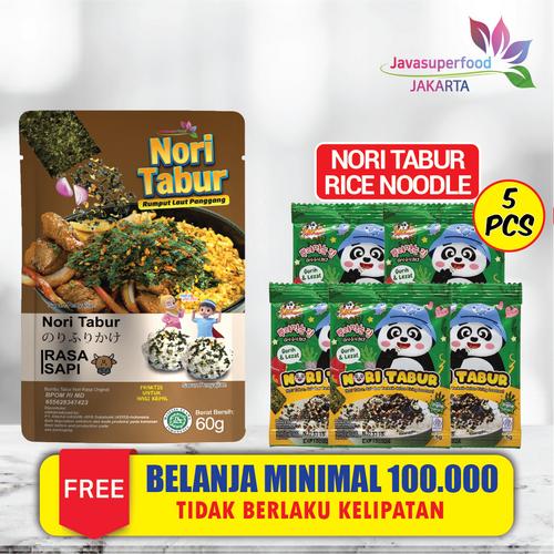 Jual Nori Tabur Rumput Laut Panggang - Rasa Sapi- 60g - Kota Tangerang ...