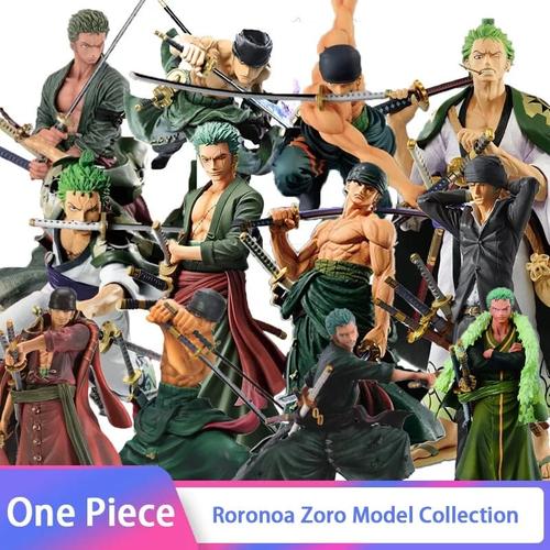 Jual ZORO ACTION FIGURE ONE PIECE PORTAIT OF PIRATES - ZORO 22CM ...