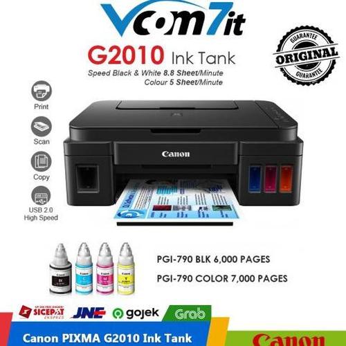 Jual Canon Inkjet Printer PIXMA G2010 Print Scan Copy Ink Tank System ...