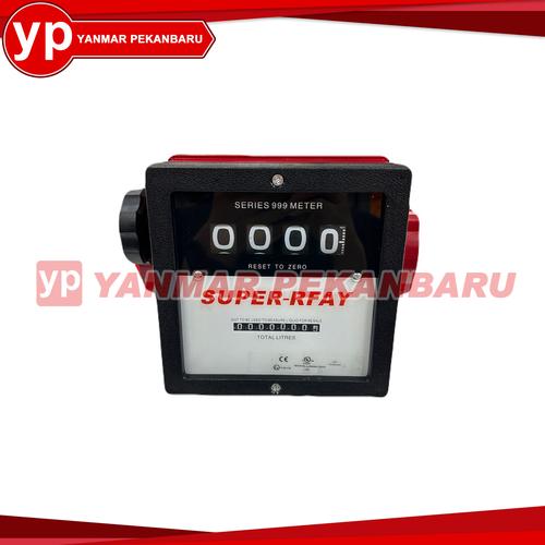 Jual Meteran Minyak Flow Meter 2 Inch x 4 digit SUPER RFAY - Kota ...