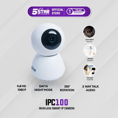 Promo 5Star IPC100 cctv & ip camera cctv 5Star IPC100 360° 1080P FHD ...