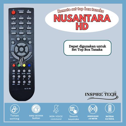 Promo Remot Remote SET TOP BOX DVB T2 TANAKA Nusantara HD - Jakarta Barat - inspiretech | Tokopedia
