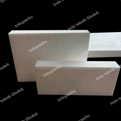 Jual teflon sheet atau PTFE lembaran ukuran 50mm x 1,5cm x 30cm ...