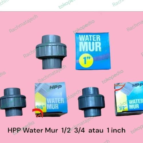 Jual hpp watermur 1/2 - 3/4 - 1 inch pipa pvc water mur watermor - 1/2 ...