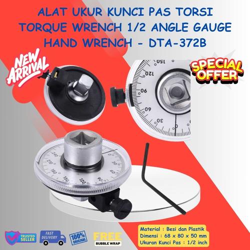 Jual Alat Ukur Kunci Pas Torsi Torque Wrench 1/2 Angle Gauge Hand ...
