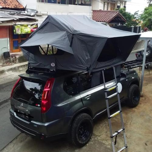 Jual Rooftent/ ROOFTOPTENT model flysheet wing L (PASANG DITEMPAT) - Hitam - Kota Bandung ...