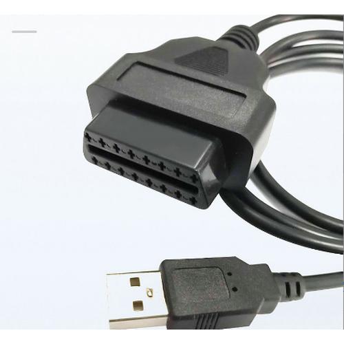 Jual Kabel OBD2 to USB Adapter Connector Cable Diagnostic Car ...