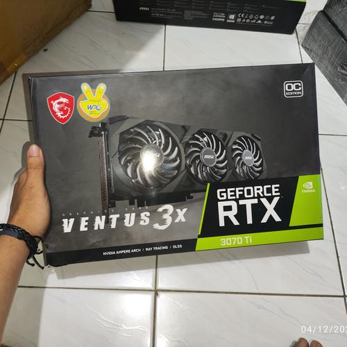 Jual Dus Box Vga MSI RTX 3070 TI original IMEI - Kota Tangerang Selatan ...