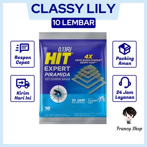 Jual Hit Piramida Classic Lily Obat Nyamuk Box isi 10s - Kota Surabaya ...