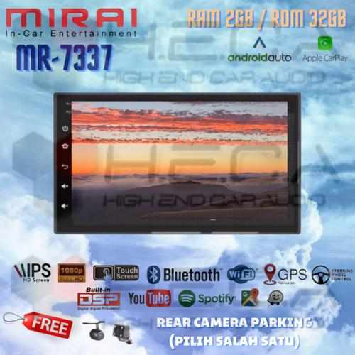 Jual MIRAI MR-7337 Android 7" 2/32 GB Head Unit Double Din 7 Inch + Camera - Kota Depok - High ...