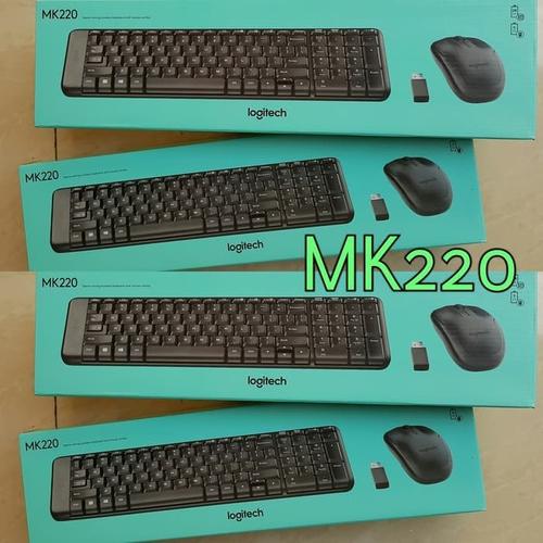 Jual Logitech Wireless Combo MK220 (Mouse + Keyboard) - Jakarta Barat ...