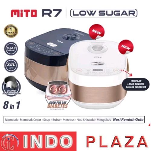 Promo RICE COOKER MITO R7 LOW SUGAR / LESS SUGAR / LOW CARBO - Putih ...