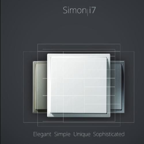 Jual Saklar Engkel 1 Gang Switch Module i7 SIMON - 1G2W Black - Kab ...