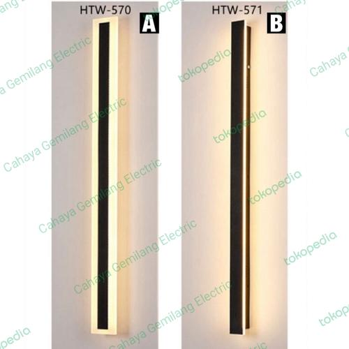 Jual Lampu tempel dinding outdoor long wall lamp panjang linear ...