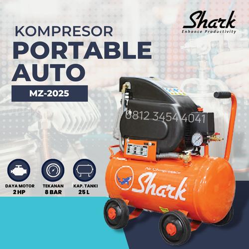 Jual Compressor 2HP Shark MZ-2025 Air Kompresor Portable 2 pk - Kota ...