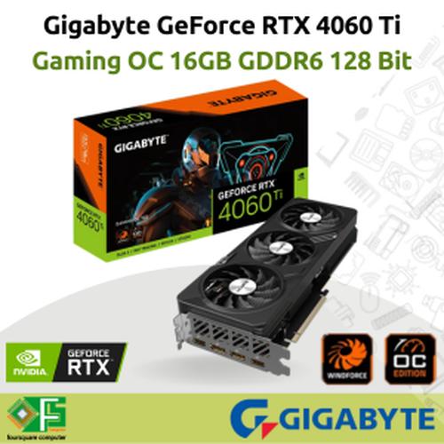 Jual VGA Gigabyte nVidia GeForce RTX 4060 Ti Gaming OC 16GB GDDR6 Resmi ...